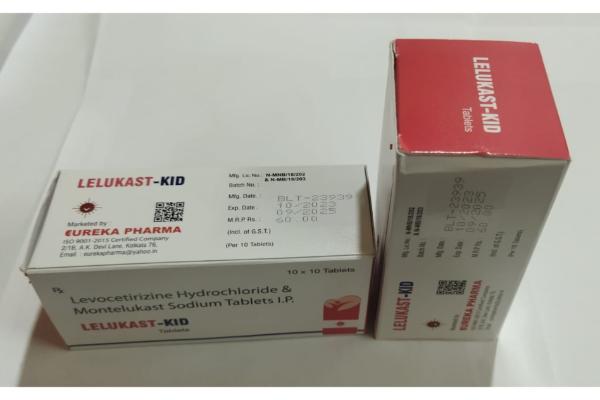 Eureka Pharma | Lelukast kid tab